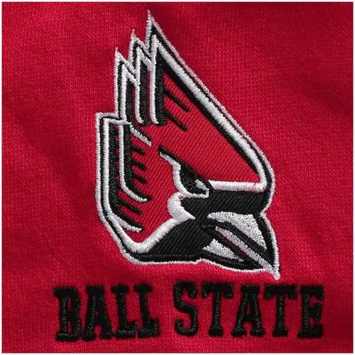 COLOSSEUM Ball State S Tortugas Logo Quarter-zip Jacket