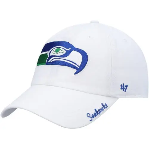 '47 Seattle Seahawks Miata Clean Up Legacy Adjustable Cap - White
