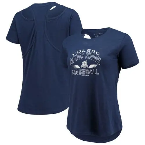 BOXERCRAFT Toledo Mud Hens Cut It Out T-shirt - Navy