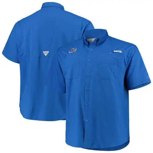 Columbia Florida Gators Big & Tall Collegiate Tamiami Button-down Shirt