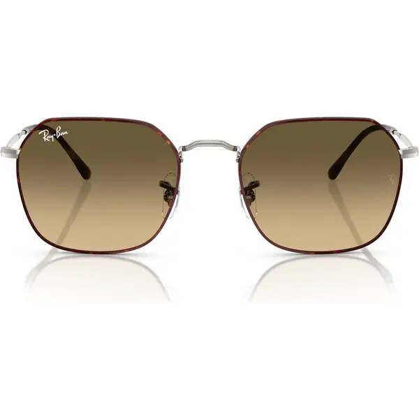 Ray-ban 55mm Geometric Sunglasses - Brown Grad