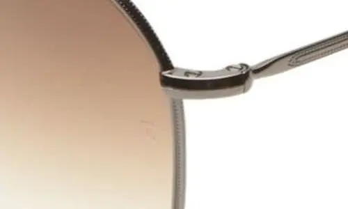 Ray-ban 55mm Geometric Sunglasses - Gunmetal