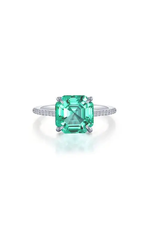 Lafonn Lab-grown Sapphire Ring - Green