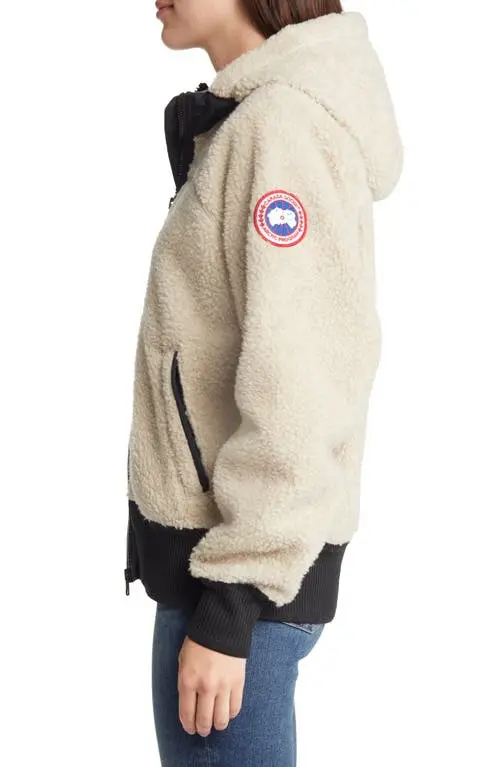 Canada Goose Simcoe Fleece Zip-up Hooded Jacket - Light Tan-tan Clair