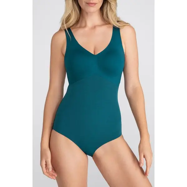 HONEYLOVE Tank Bodysuit - Deep Aqua