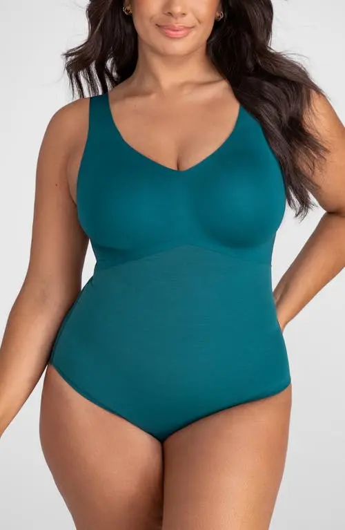HONEYLOVE Tank Bodysuit - Deep Aqua