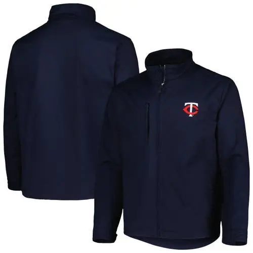 DUNBROOKE Minnesota Twins Journey Tri-blend Full-zip Jacket
