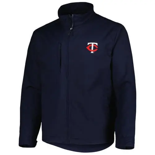 DUNBROOKE Minnesota Twins Journey Tri-blend Full-zip Jacket