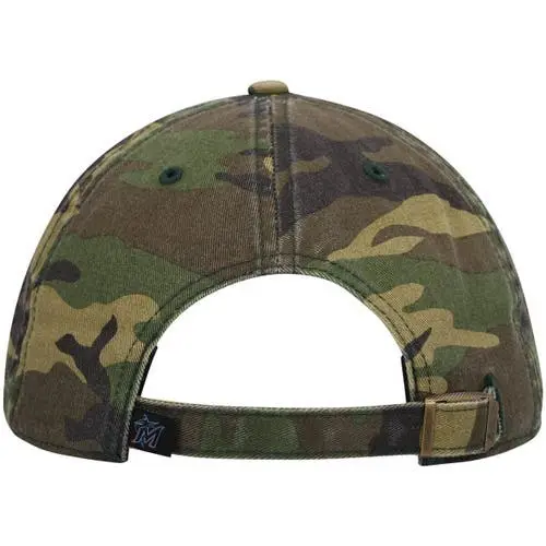 '47 Miami Marlins Team Clean Up Adjustable Hat