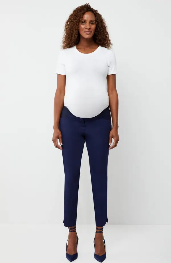 A Pea In The Pod Slim Ankle Trousers