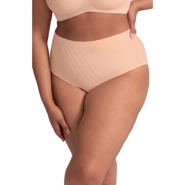 HONEYLOVE Silhouette Shaping Briefs - Rose Tan