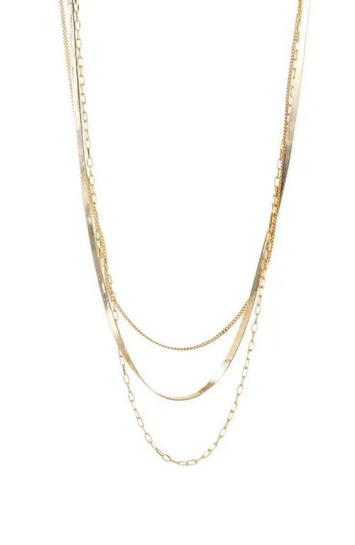 Argento Vivo Mixed Chain Necklace