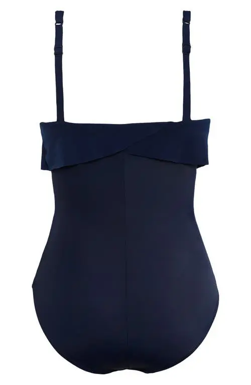 Magicsuit Halter Neck One-piece Swimsuit - Navy Blue