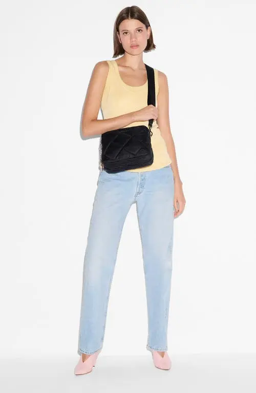 Mz Wallace Bowery Quilted Nylon Crossbody Bag - Black 2