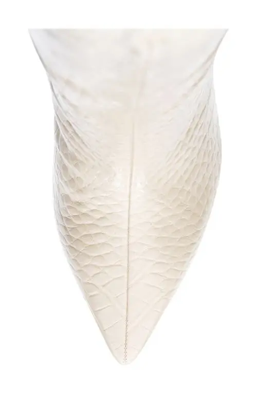 Chinese Laundry Frankie Croc Embossed Knee High Boot