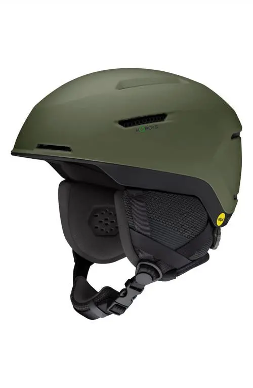 SMITH Altus Snow Helmet With Mips - Matte Fatigue Green/black