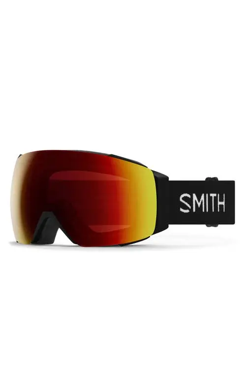 SMITH I/o Mag™ 154mm Snow Goggles - Black/chromapop Sun Red