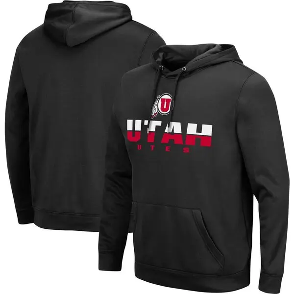 COLOSSEUM Utah Utes Lantern Pullover Hoodie
