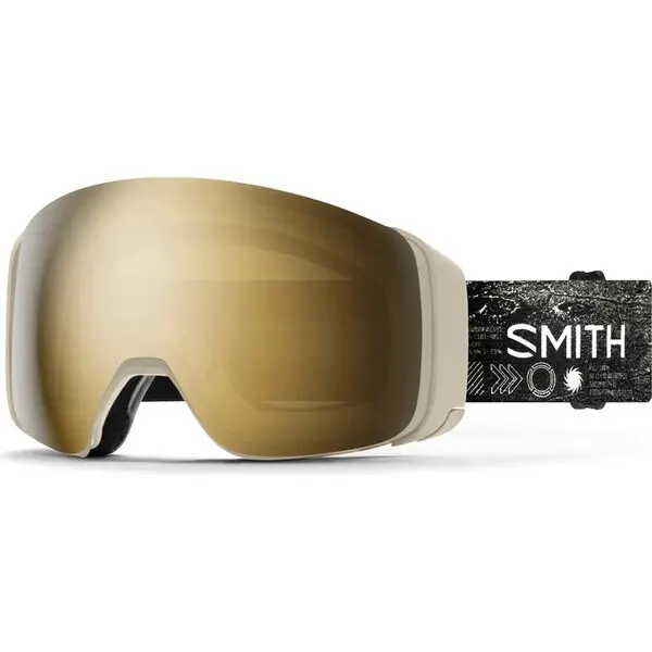 SMITH 4d Mag 184mm Snow Goggles - Chalk Space Invader/chromapop