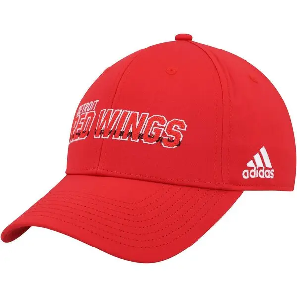 Adidas Detroit Wings Team Bar Flex Hat