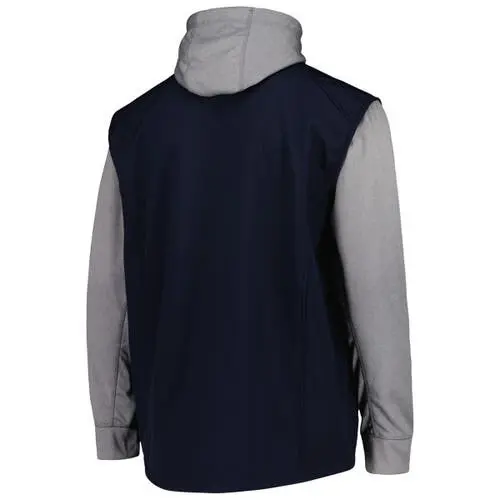 DUNBROOKE Heather Gray Tampa Bay Rays Alpha Full-zip Jacket