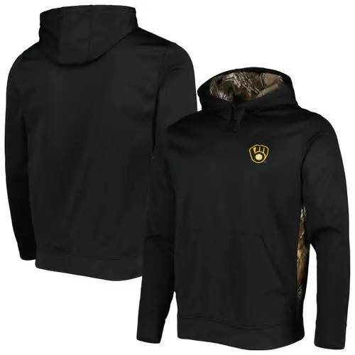 DUNBROOKE Milwaukee Brewers Ranger Pullover Hoodie