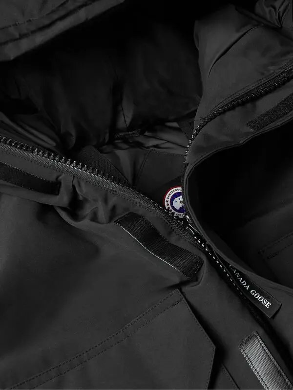 Canada Goose Expedition Logo-appliquéd Arctic Tech® Hooded Down Jacket
