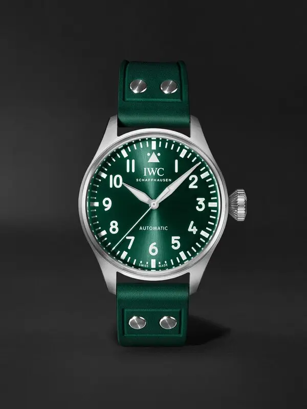 IWC SCHAFFHAUSEN Big Pilot's Automatic 43mm Watch - Green