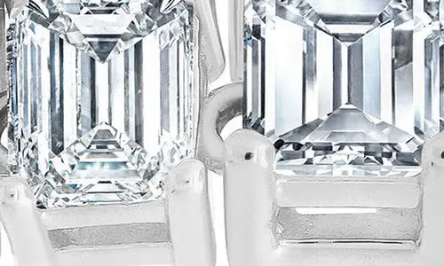 CRISLU Cubic Zirconia Drop Earrings - Platinum
