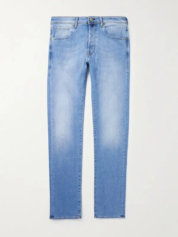 SLOWEAR Incotex Slim-fit Straight-leg Jeans