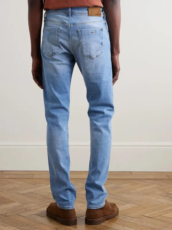 SLOWEAR Incotex Slim-fit Straight-leg Jeans