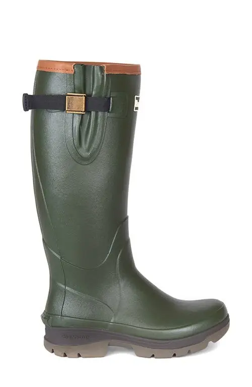 Barbour Tempest Waterproof Rain Boots - Olive