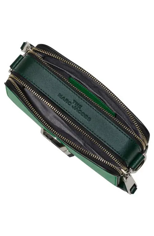 Marc Jacobs The Studded Snapshot Shoulder Bag - Fern Green Multi