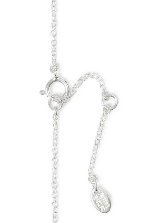 Anna Beck Gili Reversible Mini Cross Necklace