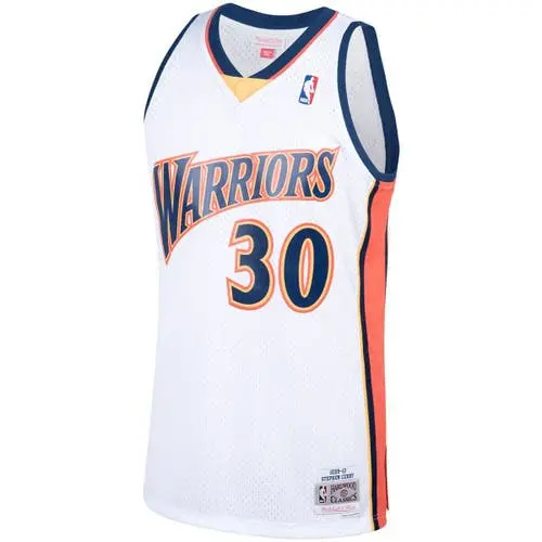 Mitchell & Ness Stephen Curry Golden State Warriors Hardwood Classics Swingman Jersey - White