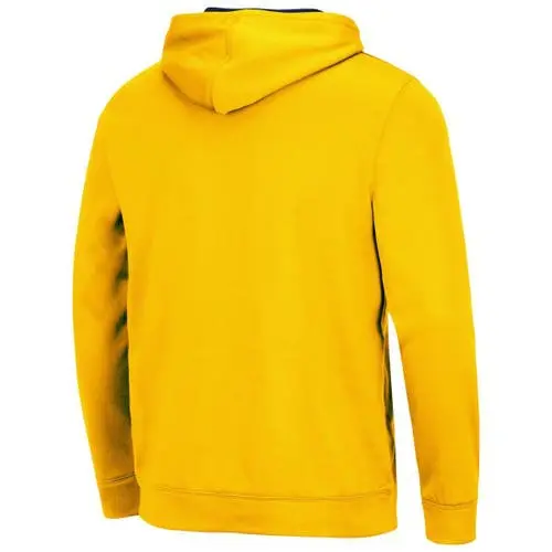 COLOSSEUM Michigan Wolverines Slash Stack 2.0 Pullover Hoodie
