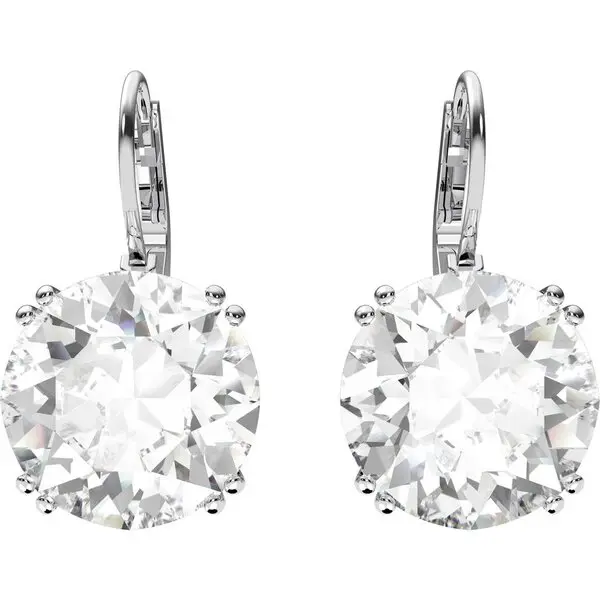 SWAROVSKI Millenia Crystal Drop Earrings - Silver