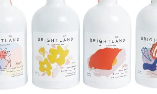 BRIGHTLAND - Artist 4-piece Infused Olive Oil Set At Nordstrom