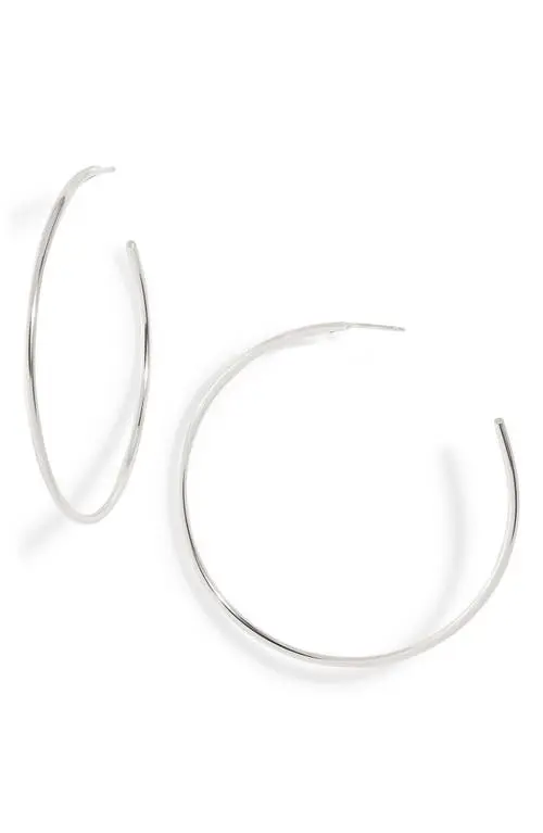 NASHELLE Hoop Earrings - Sterling Silver