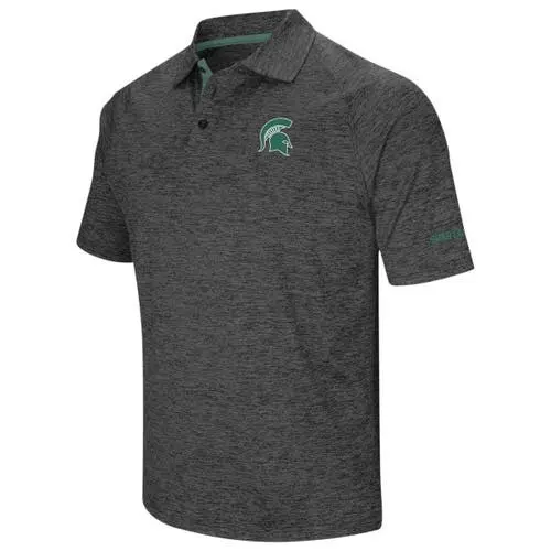 COLOSSEUM Michigan State Spartans Big & Tall Down Swing Polo