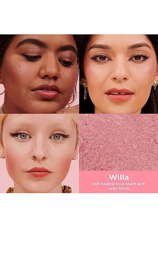 BENEFIT COSMETICS Wanderful World Silky-soft Powder Blush - Willa