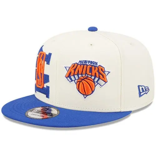 New Era Cream/ New York Knicks 2022 Nba Draft 9fifty Snapback Adjustable Hat