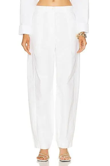 Matteau Relaxed Cargo Pant - White