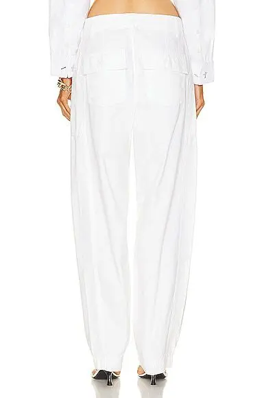 Matteau Relaxed Cargo Pant - White