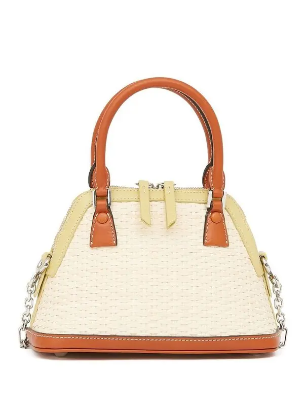 MAISON MARGIELA Micro 5ac Classique Top-handle Bag - Neutrals