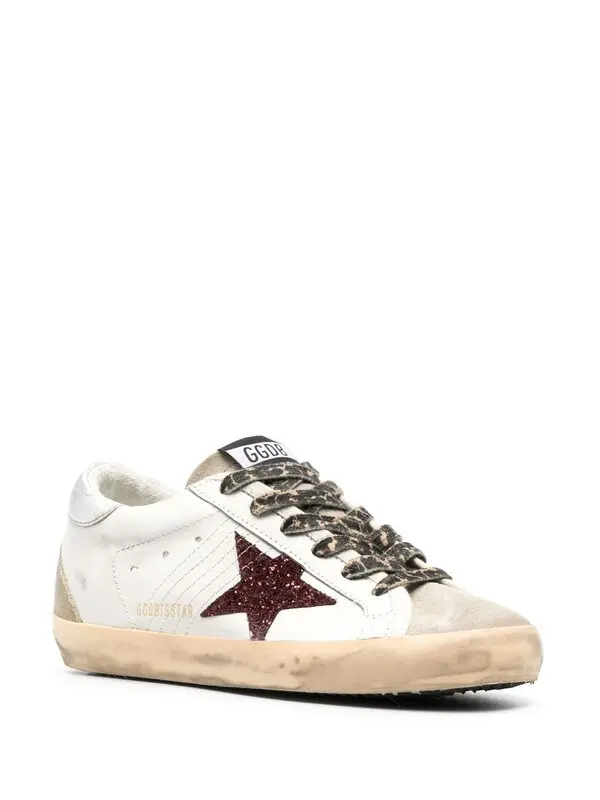 GOLDEN GOOSE Super-star Low-top Sneakers - White