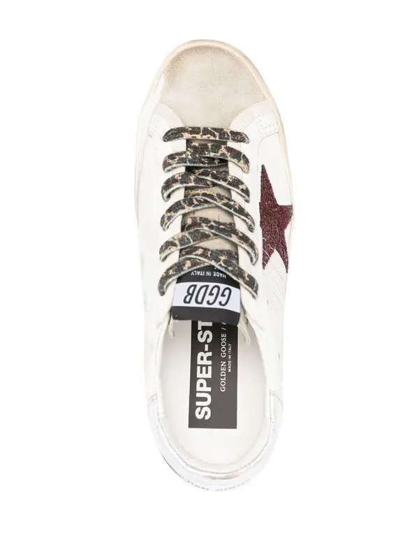 GOLDEN GOOSE Super-star Low-top Sneakers - White