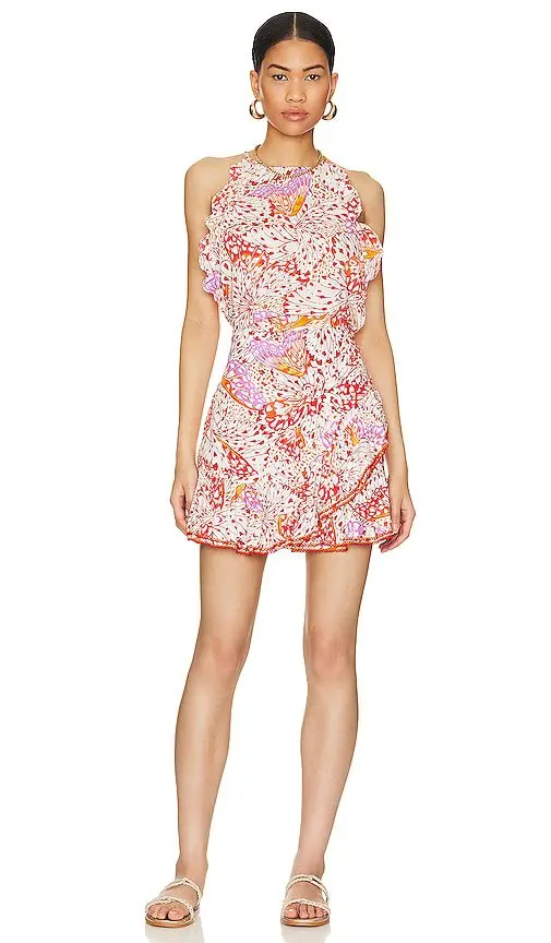 Poupette St Barth Alida Top In Orange