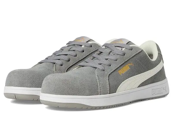 PUMA SAFETY Iconic Suede Low Top Athletic Sneakers