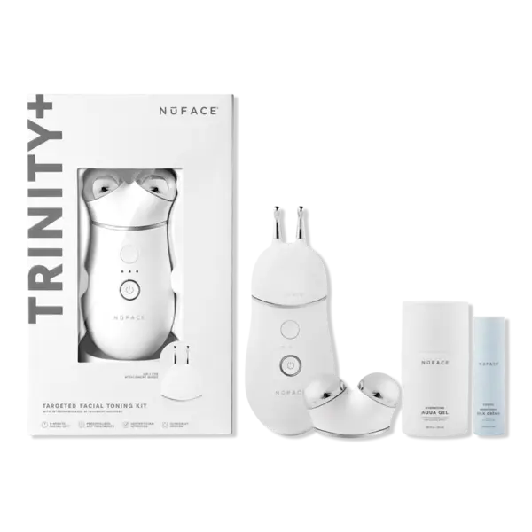 nuface - Trinity+ Microcurrent Kit With Effective Lip & Eye Attachment